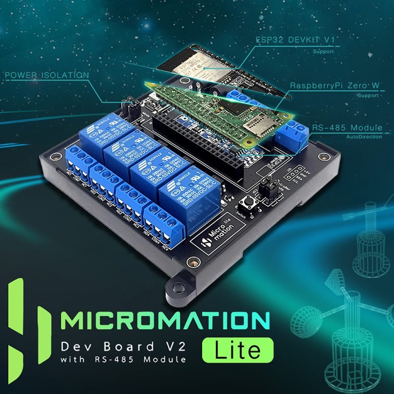 ชุดบอร์ด Micromation Dev Board V2 Lite ESP32 Relay board 4 Channels ...