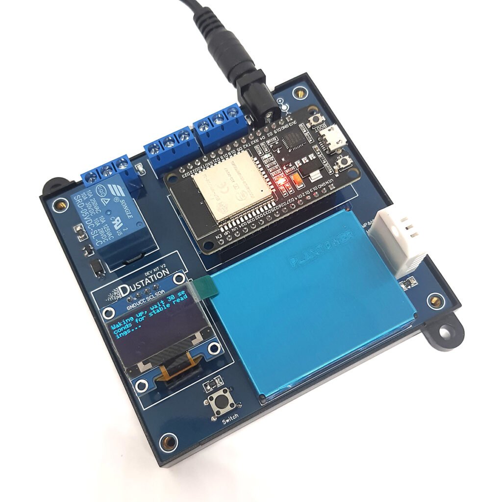ชุดบอร์ดพัฒนา Dustation Dev Kit V2 | PMS7003 ESP32