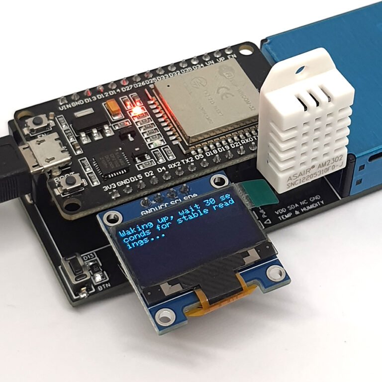 ชุด Dustation Dev Kit V1.4 บอร์ดเซ็นเซอร์วัดฝุ่น PM2.5 พร้อม ESP32 และ PMS7003