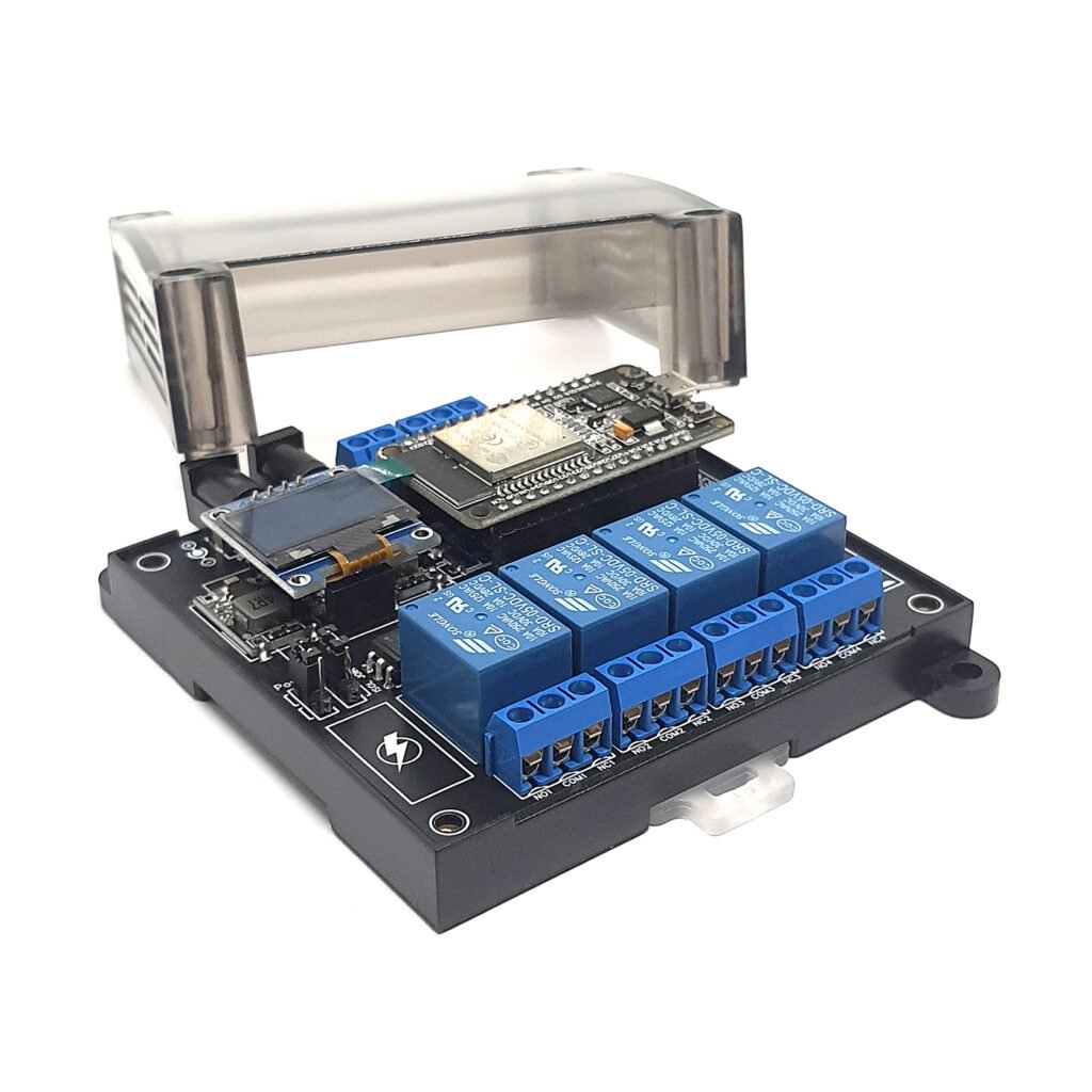 ESP32 | ชุดบอร์ด Micromation Dev Board V3 Lite Relay board 4 Channel ...