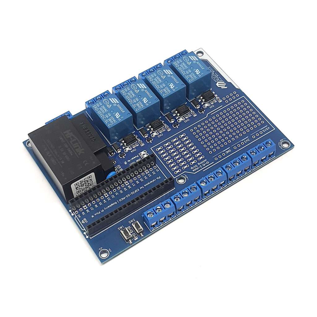 i-Mation Pico Dev Board บอร์ดพัฒนารองรับ ESP32-S3 / Pi Pico W - อิมิคอน ...