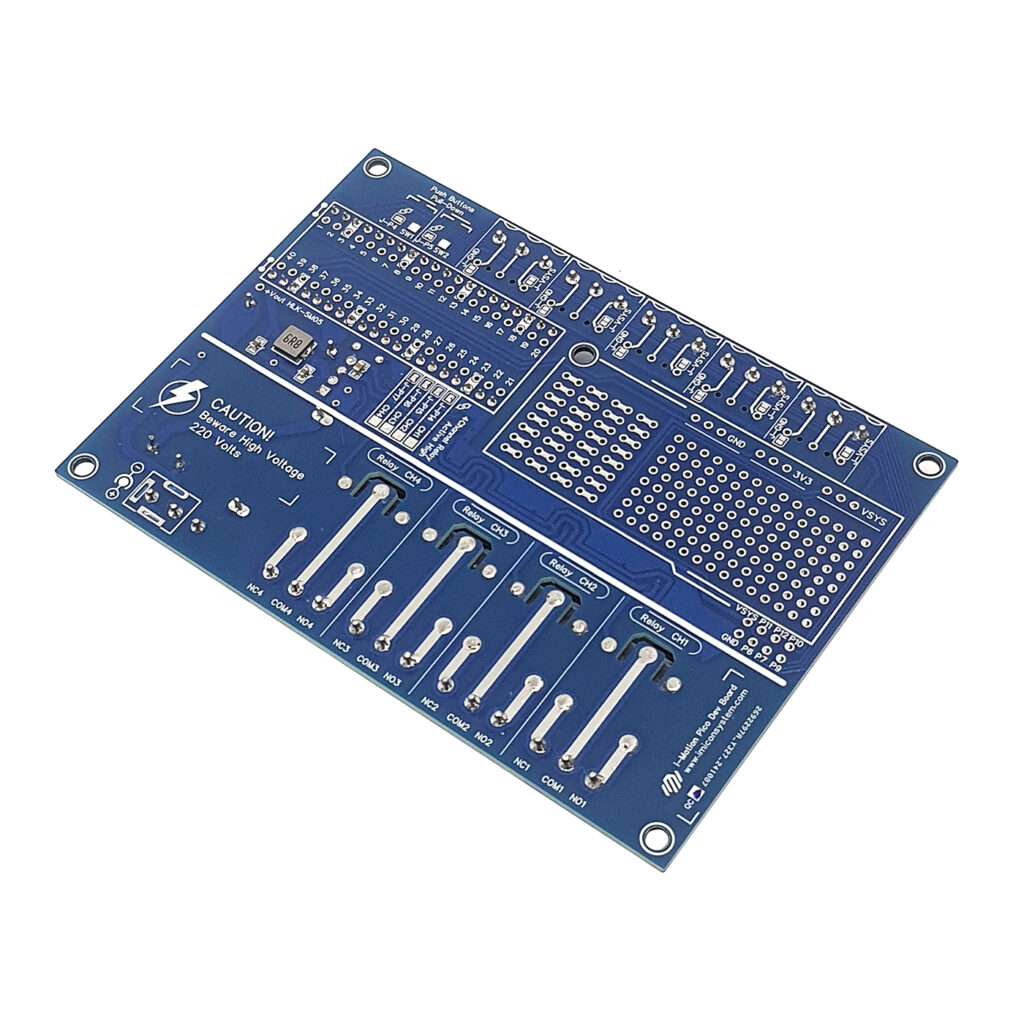 i-Mation Pico Dev Board บอร์ดพัฒนารองรับ ESP32-S3 / Pi Pico W - อิมิคอน ...